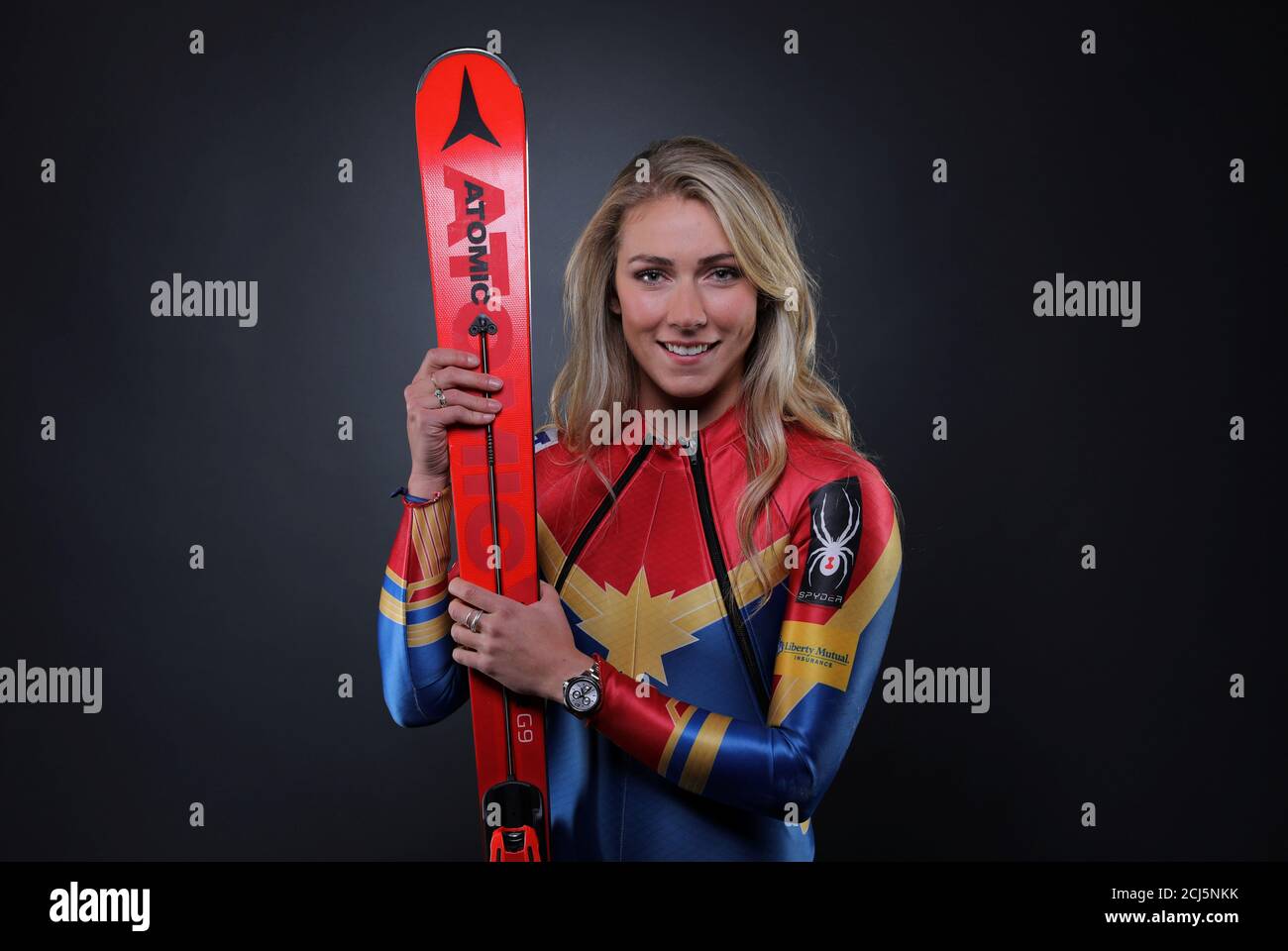 Mikaela shiffrin 2017 hi-res stock photography and images - Alamy