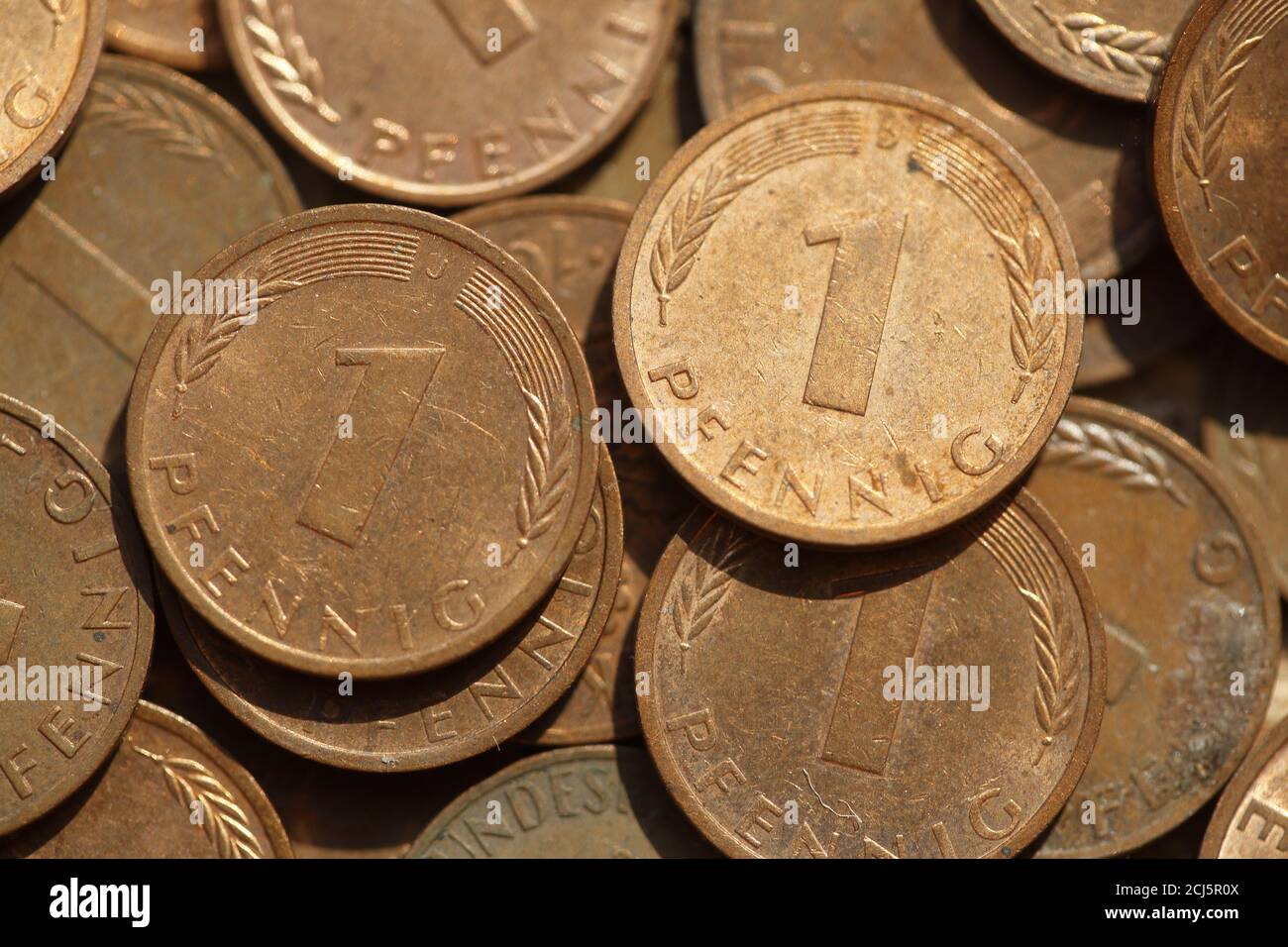 German coins hi-res stock photography and images - Alamy