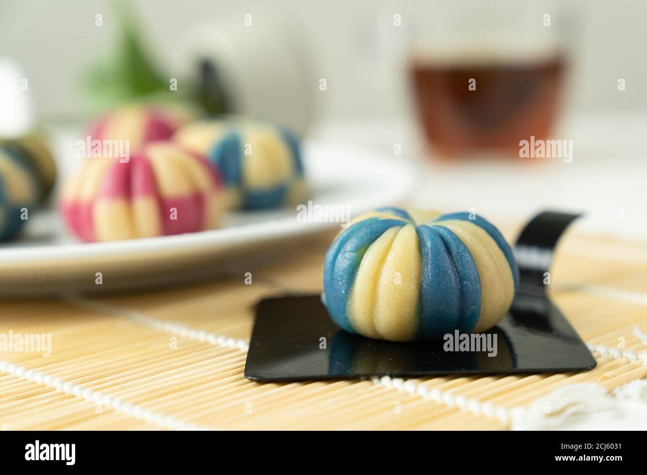 Japanese traditional confectionery cake wagashi Stock Photo - Alamy