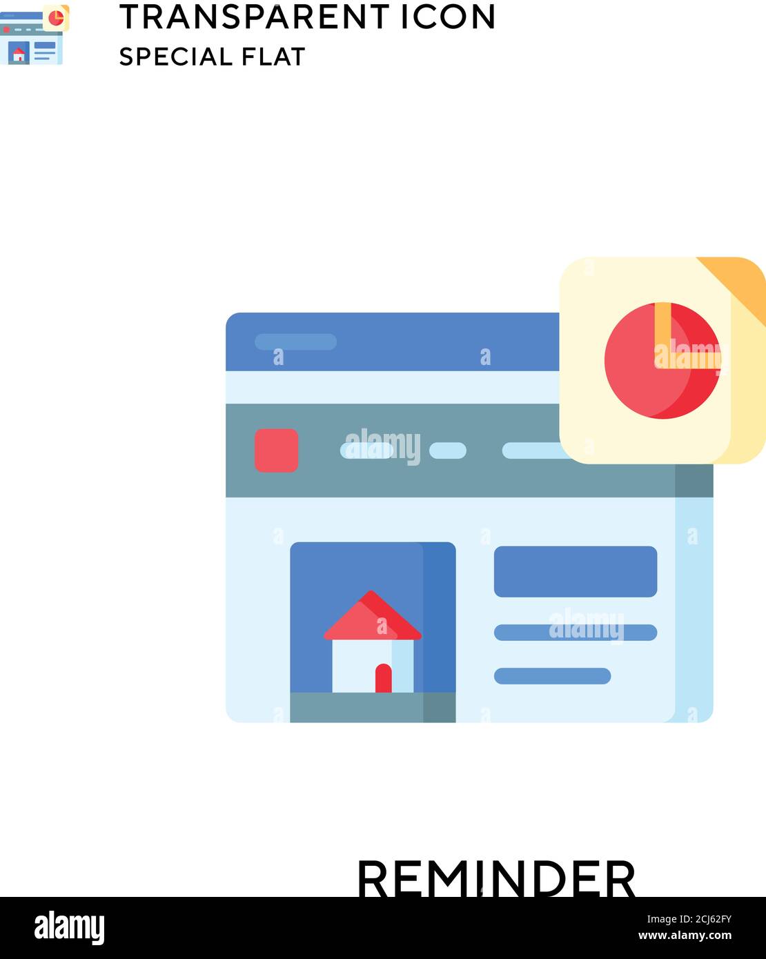 Dont forget reminder icon dont hi-res stock photography and images - Alamy