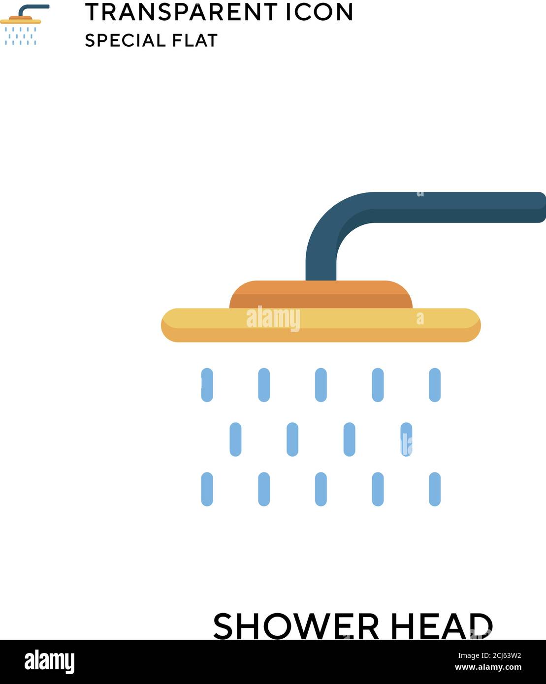 Shower head detail Stock Vector Images - Alamy