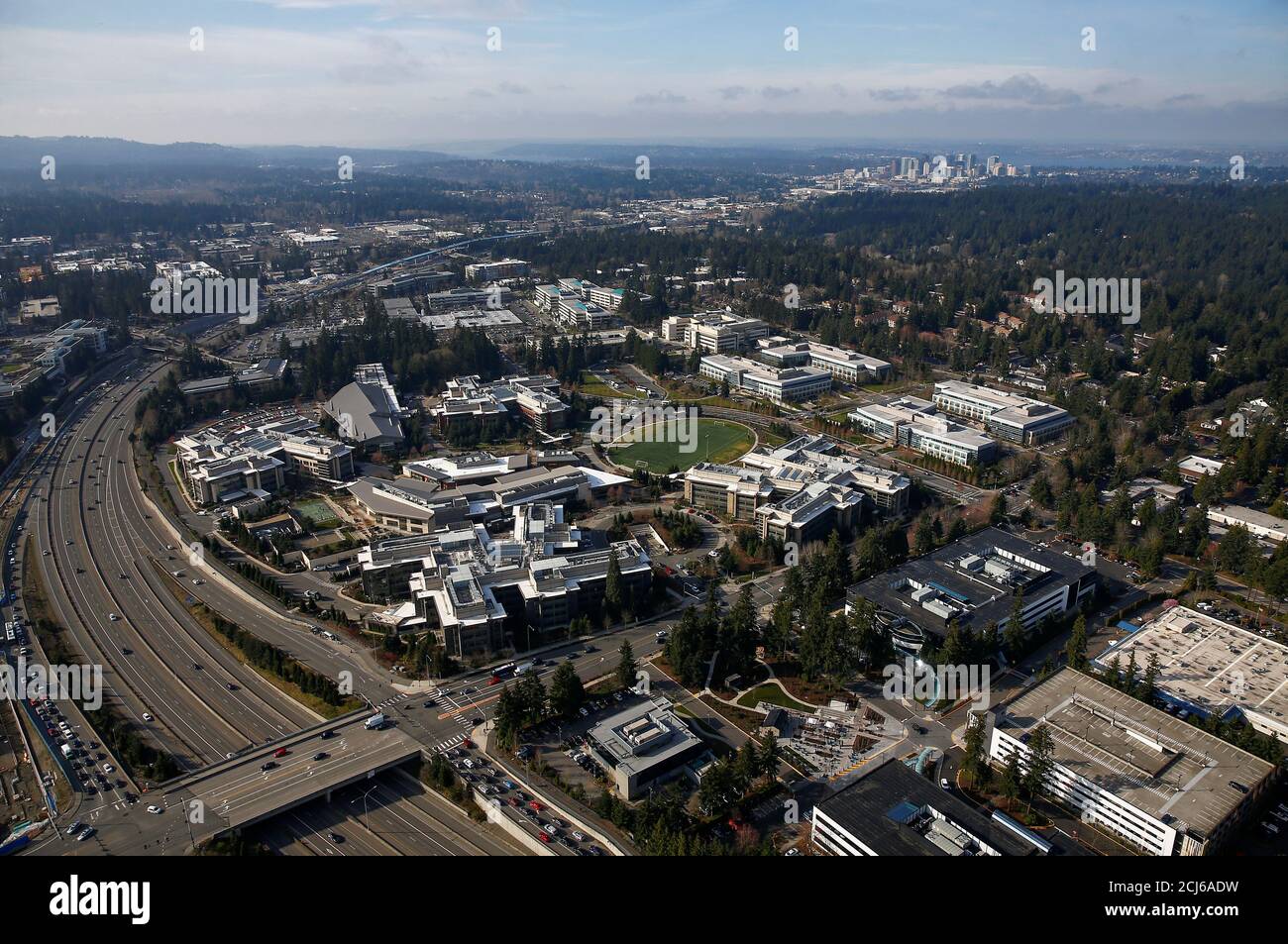 Microsoft Campus Redmond High Resolution Stock Photography and Images ...