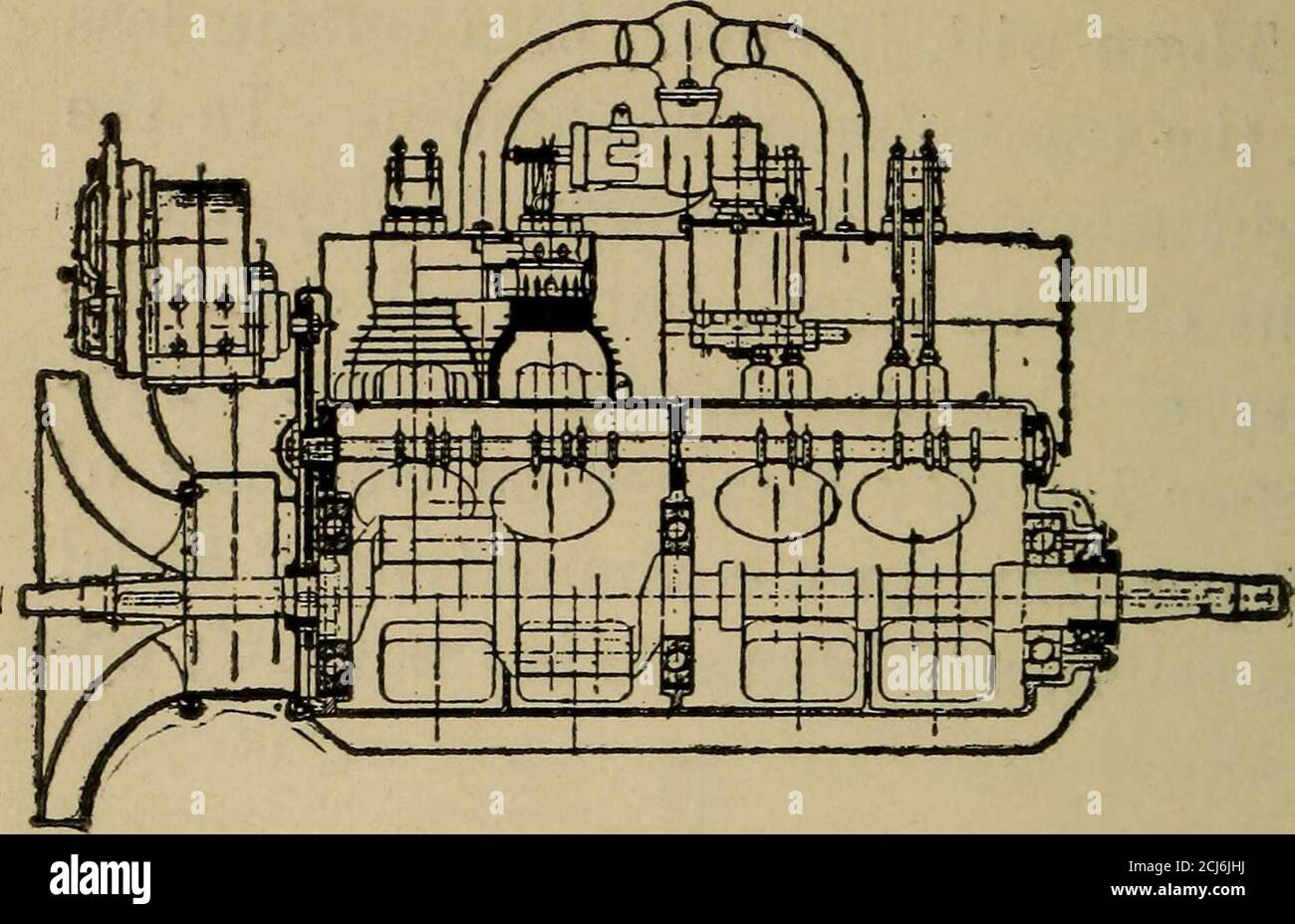 . Principles and design of aëroplanes . Fig. 2. AERONAUTICAL MOTOR. The ...