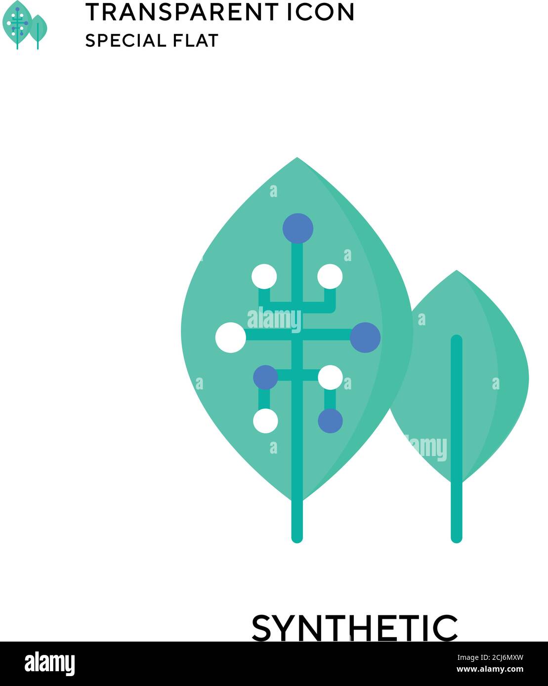 Synthetic vector icon. Flat style illustration. EPS 10 vector Stock ...