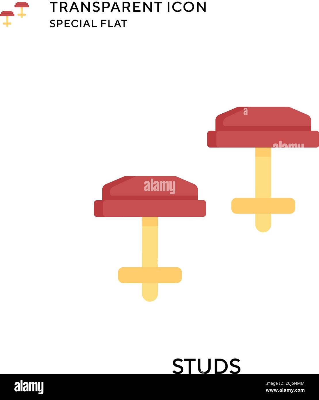 Silver studs rivets hi-res stock photography and images - Alamy