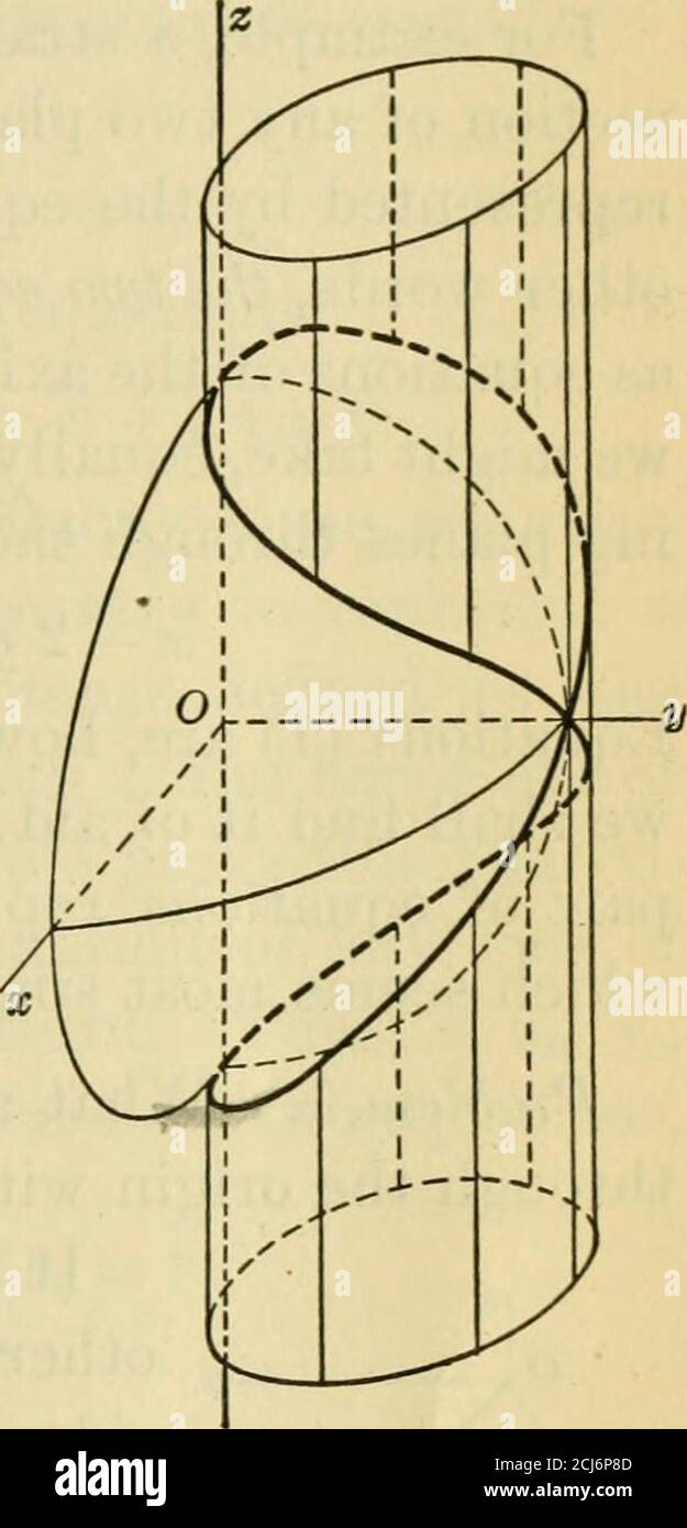 . Plane and solid analytic geometry . e in a plane;to distinguish it from curves whichdo, we ...