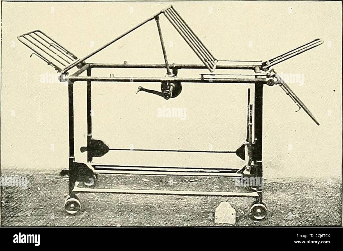. A manual of operative surgery . FIG. 2.—THE SAME TABLE FLOATING, WITH ...