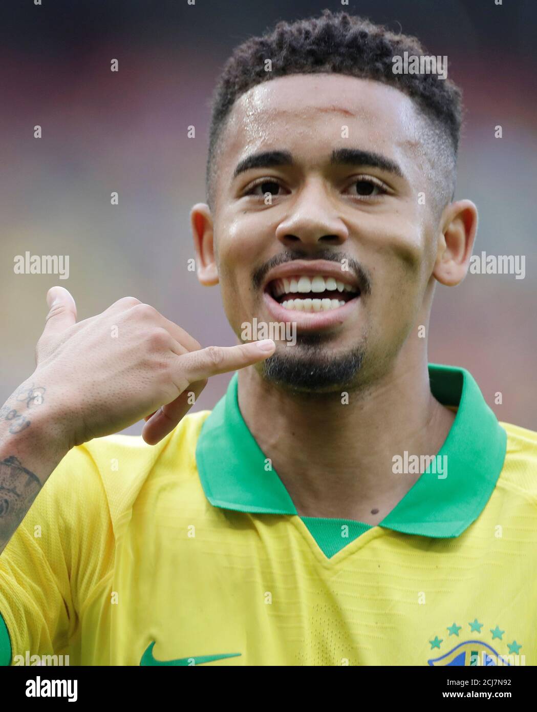 Gabriel jesus goal hi-res stock photography and images - Alamy