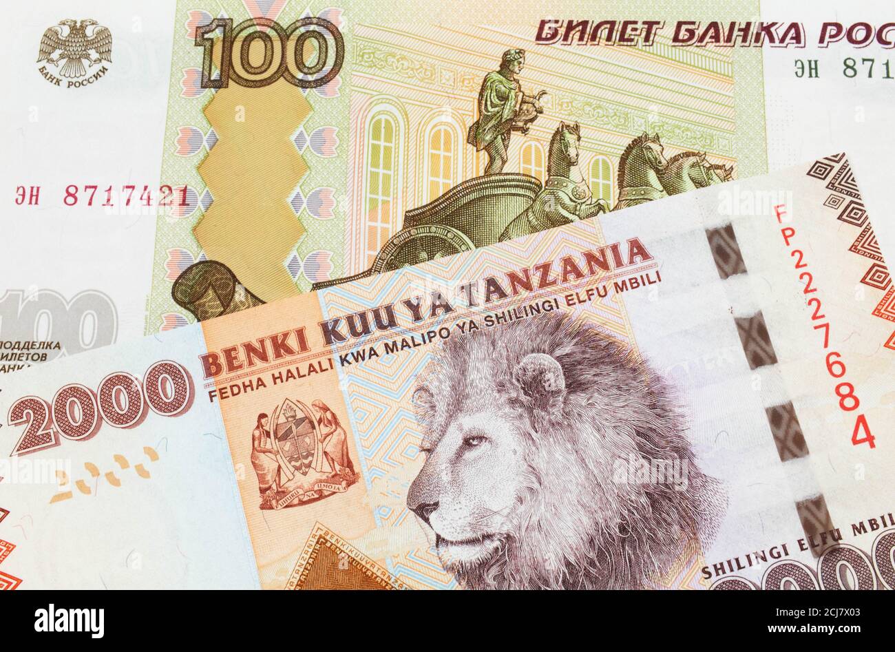 Tanzania Money Currency African Note High Resolution Stock Photography ...