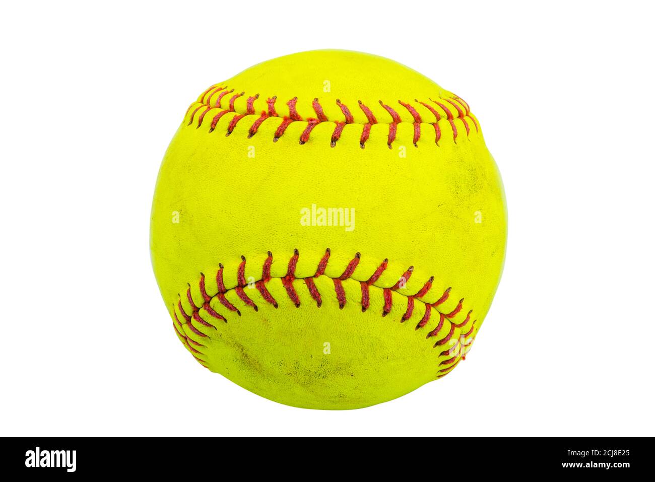 Baseball ball isolated over white background Stock Photo - Alamy