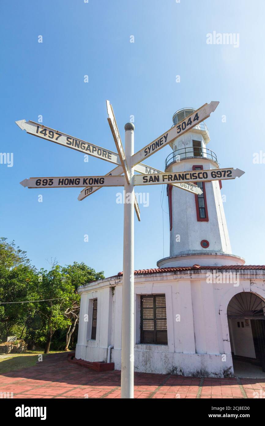 The Corregidor Lighthouse opened in 1853 Stock Photo - Alamy