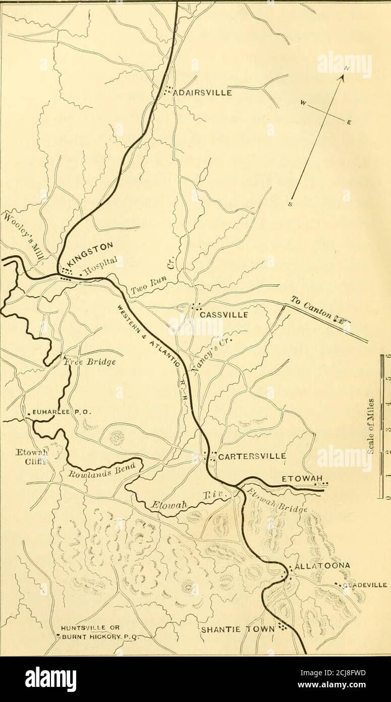 Map of buchanan hi-res stock photography and images - Alamy