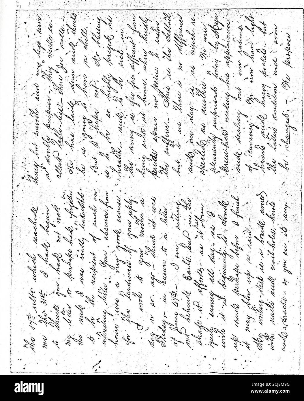 . Civil war letter of Willis Reid, 11th Indiana band, written at ...