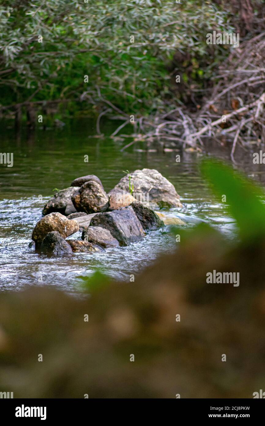 Rounded river rocks hi-res stock photography and images - Alamy