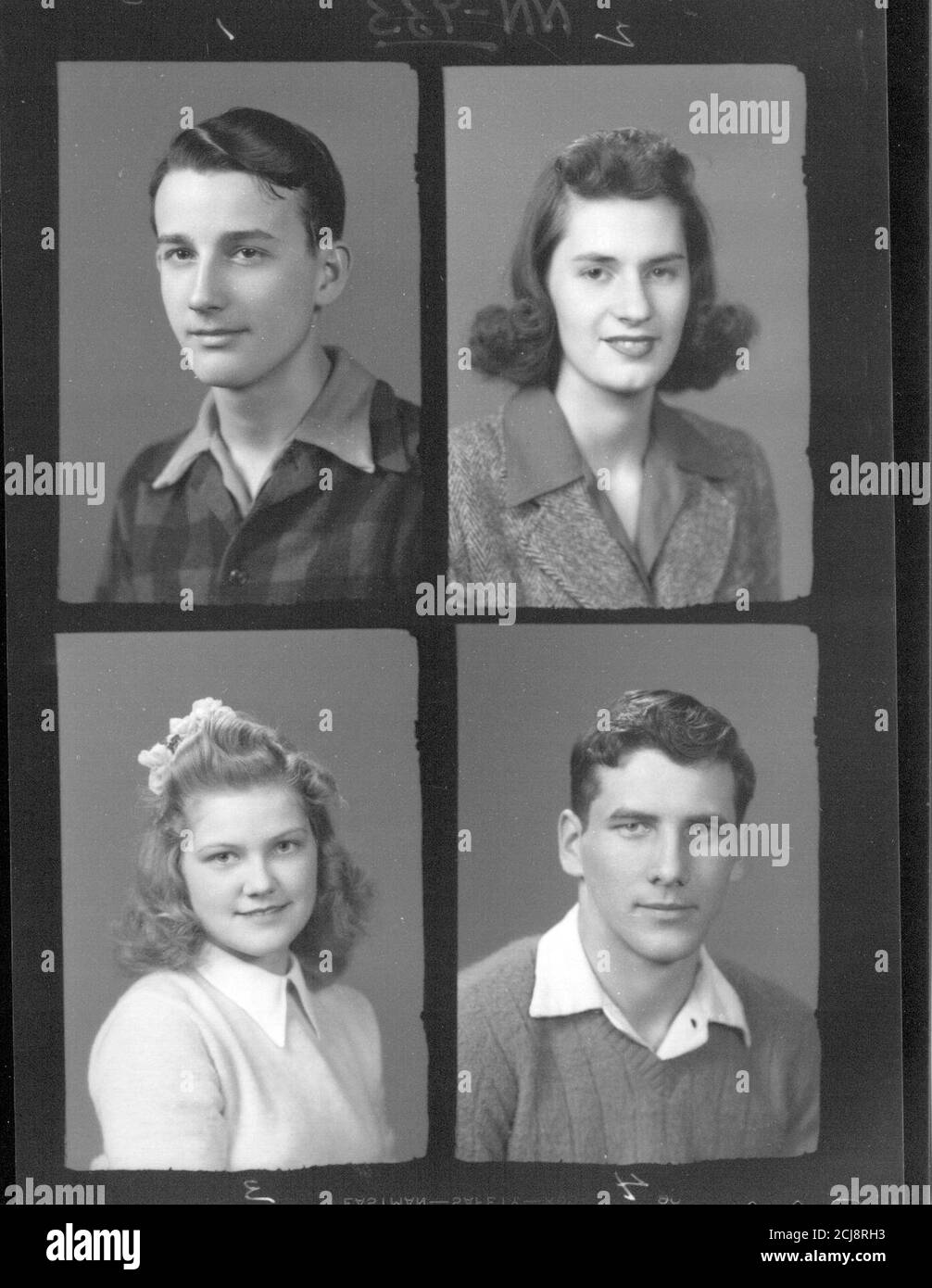 High school yearbook portraits hi-res stock photography and images - Alamy