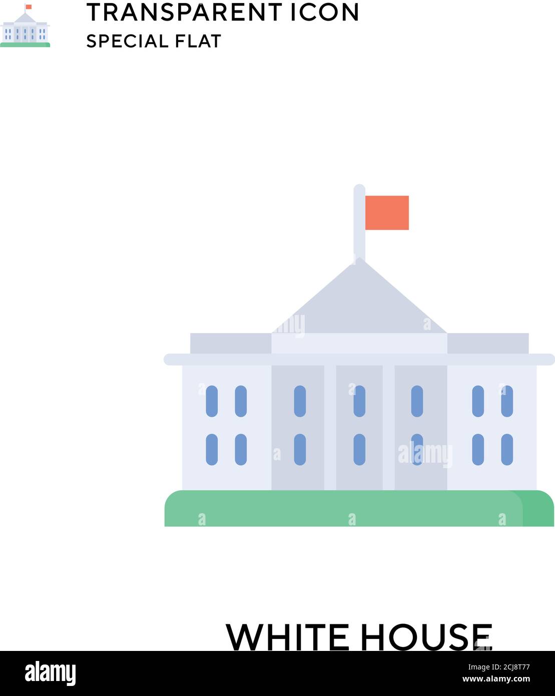 Architecture white house washington dc historical Stock Vector Images ...