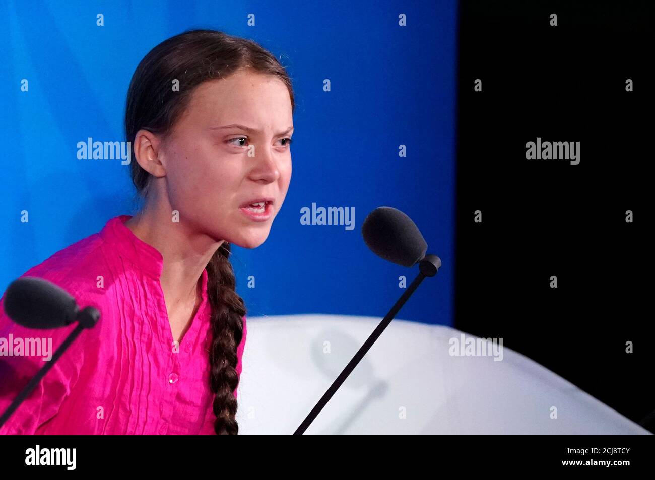 Greta thunberg un climate action summit hi-res stock photography and ...