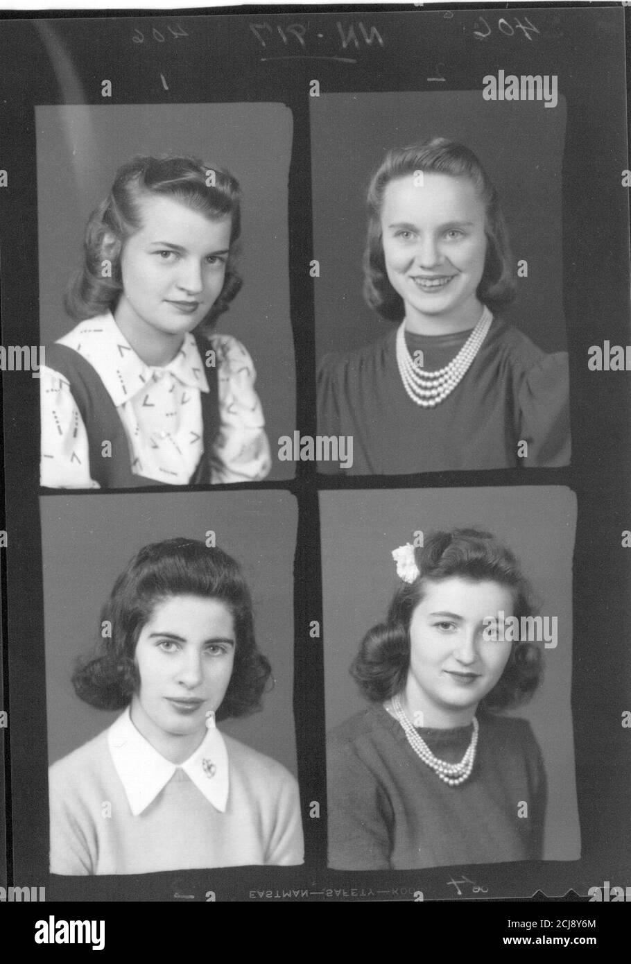 High school yearbook portraits hi-res stock photography and images - Alamy