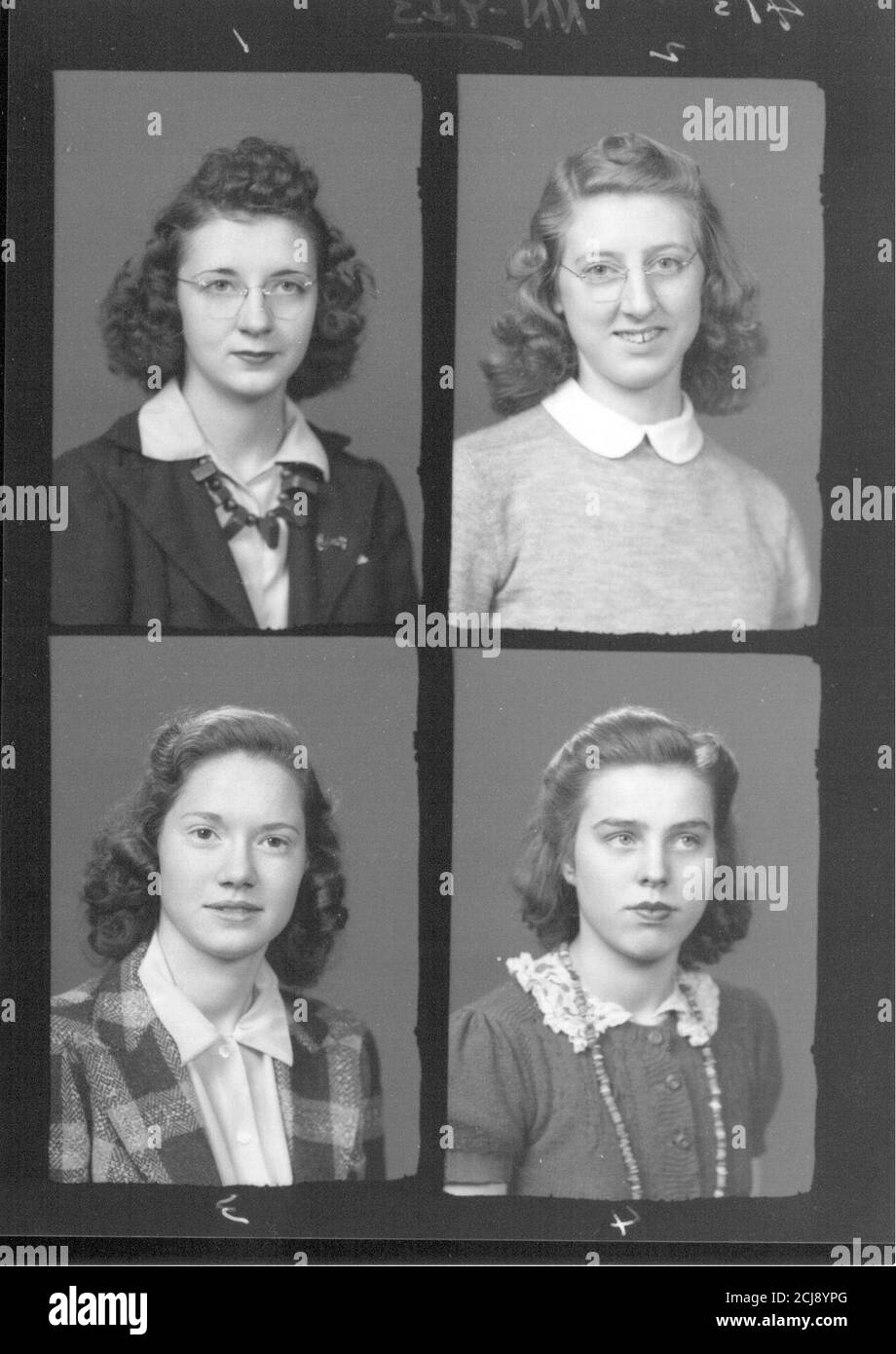 High school yearbook portraits hi-res stock photography and images - Alamy