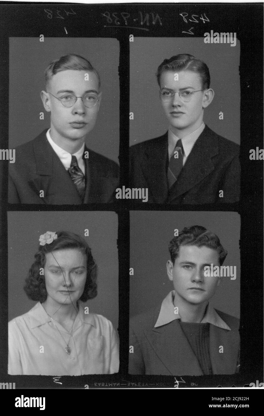 High school yearbook portraits hi-res stock photography and images - Alamy