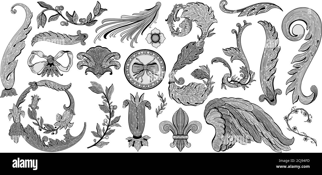 Rococo Design Elements