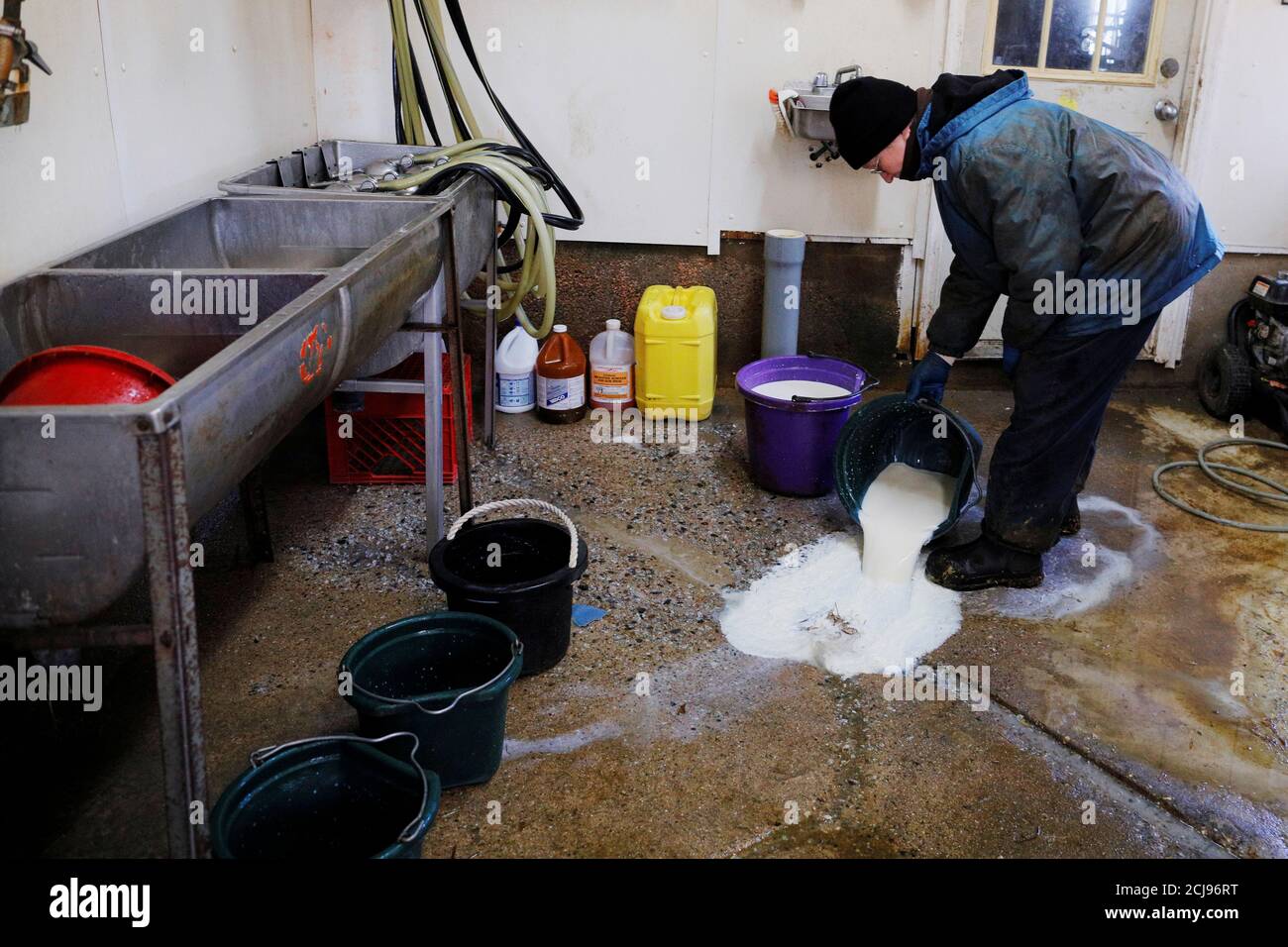 Milk waste drain hi-res stock photography and images - Alamy