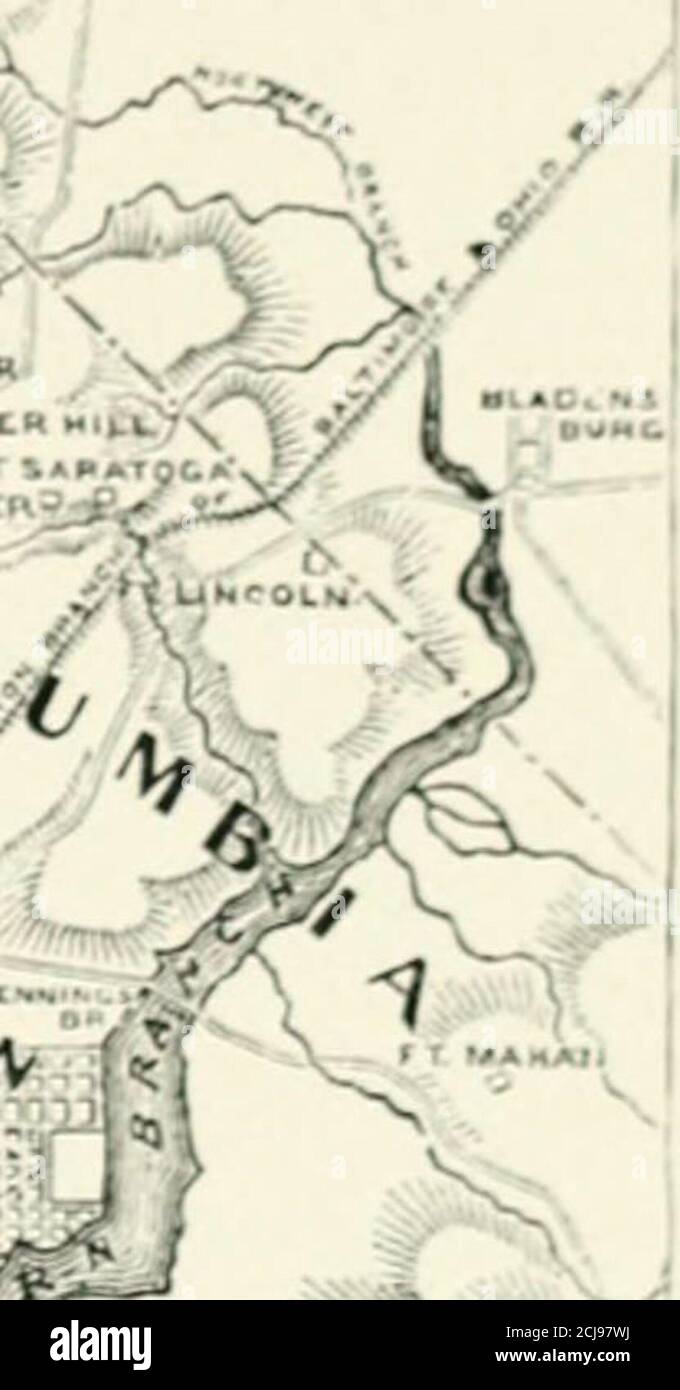 Mount union map hi-res stock photography and images - Alamy