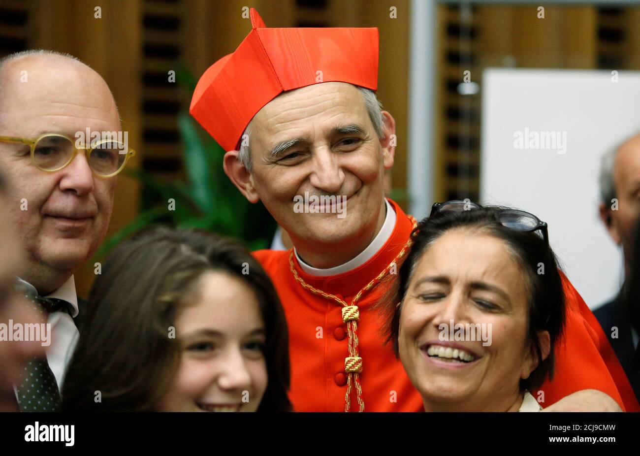 Cardinal matteo maria zuppi hi-res stock photography and images - Alamy