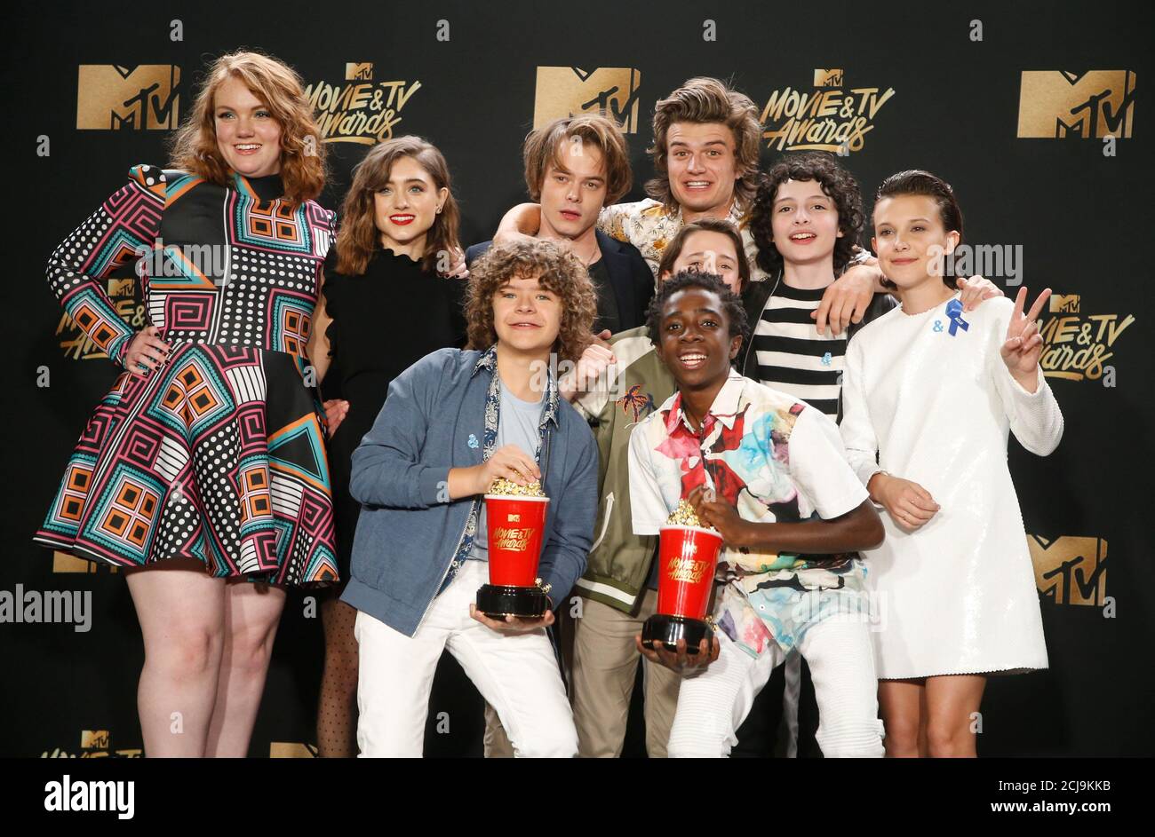 Stranger things cast hi-res stock photography and images - Alamy