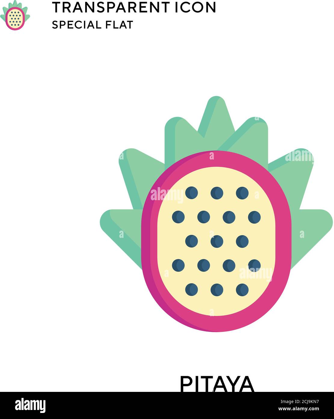 Pitahaya flower Stock Vector Images - Alamy