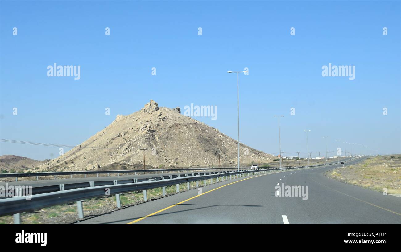Muscat road highway qaboos hi-res stock photography and images - Alamy