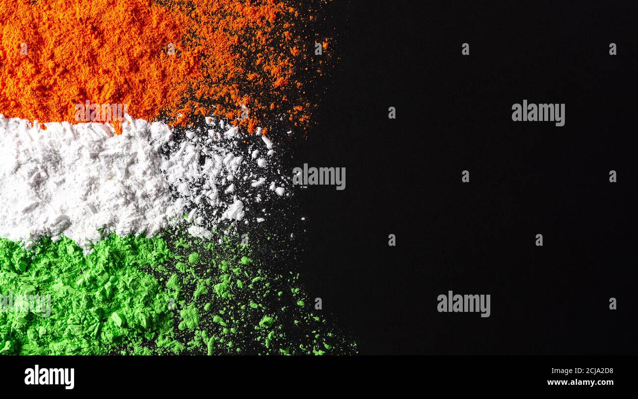 Indian Independence Day celebration background concept. Symbolic flag ...