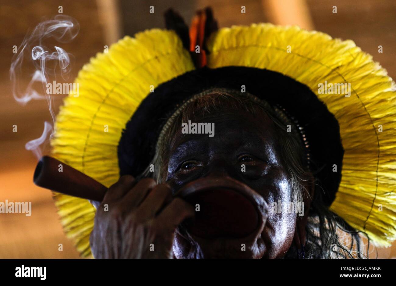 Cacique raoni hi-res stock photography and images - Alamy