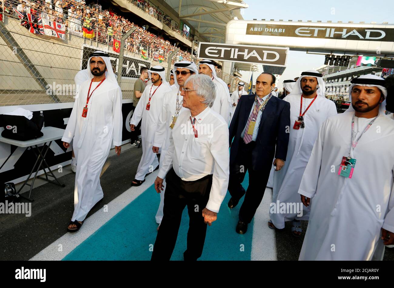 F1 grid walk hi-res stock photography and images - Alamy