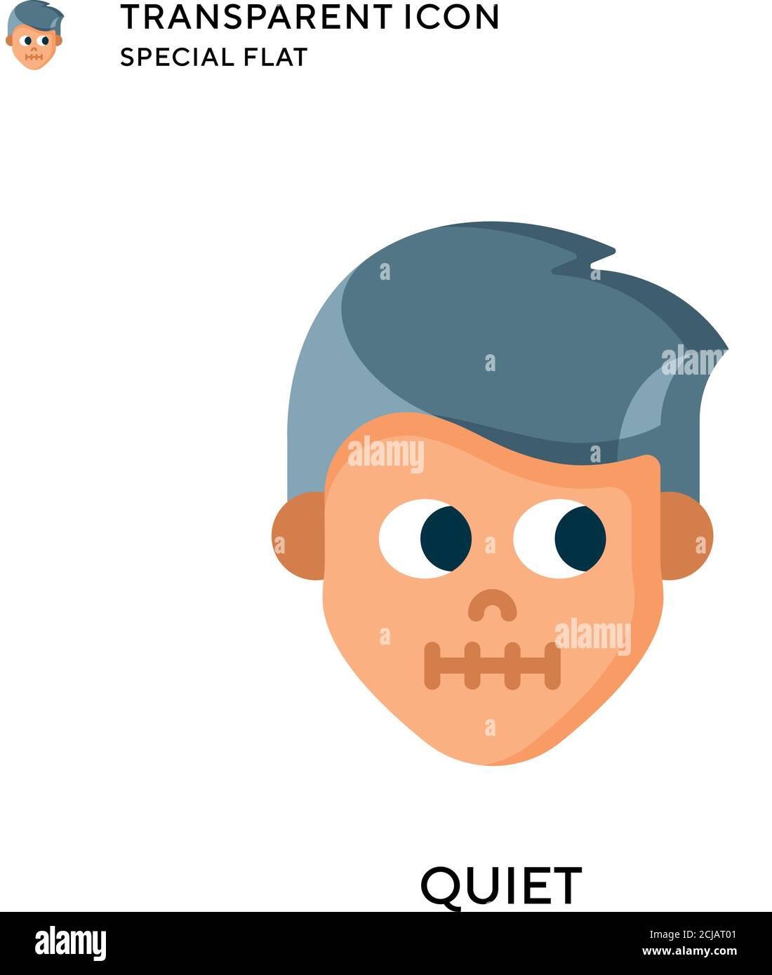 Hush icon vector vectors Stock Vector Images - Alamy