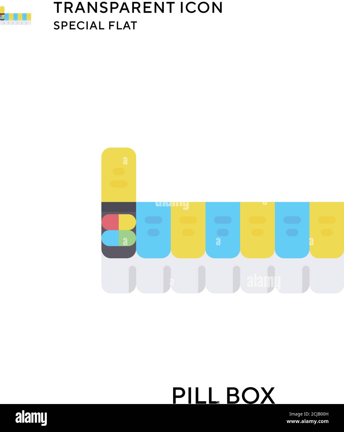 Daily pill reminder Stock Vector Images - Alamy
