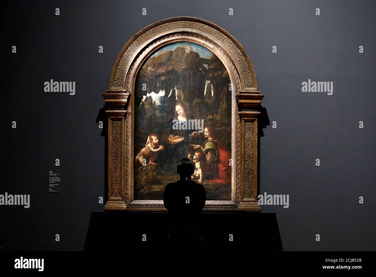 Virgin rocks louvre hi-res stock photography and images - Alamy