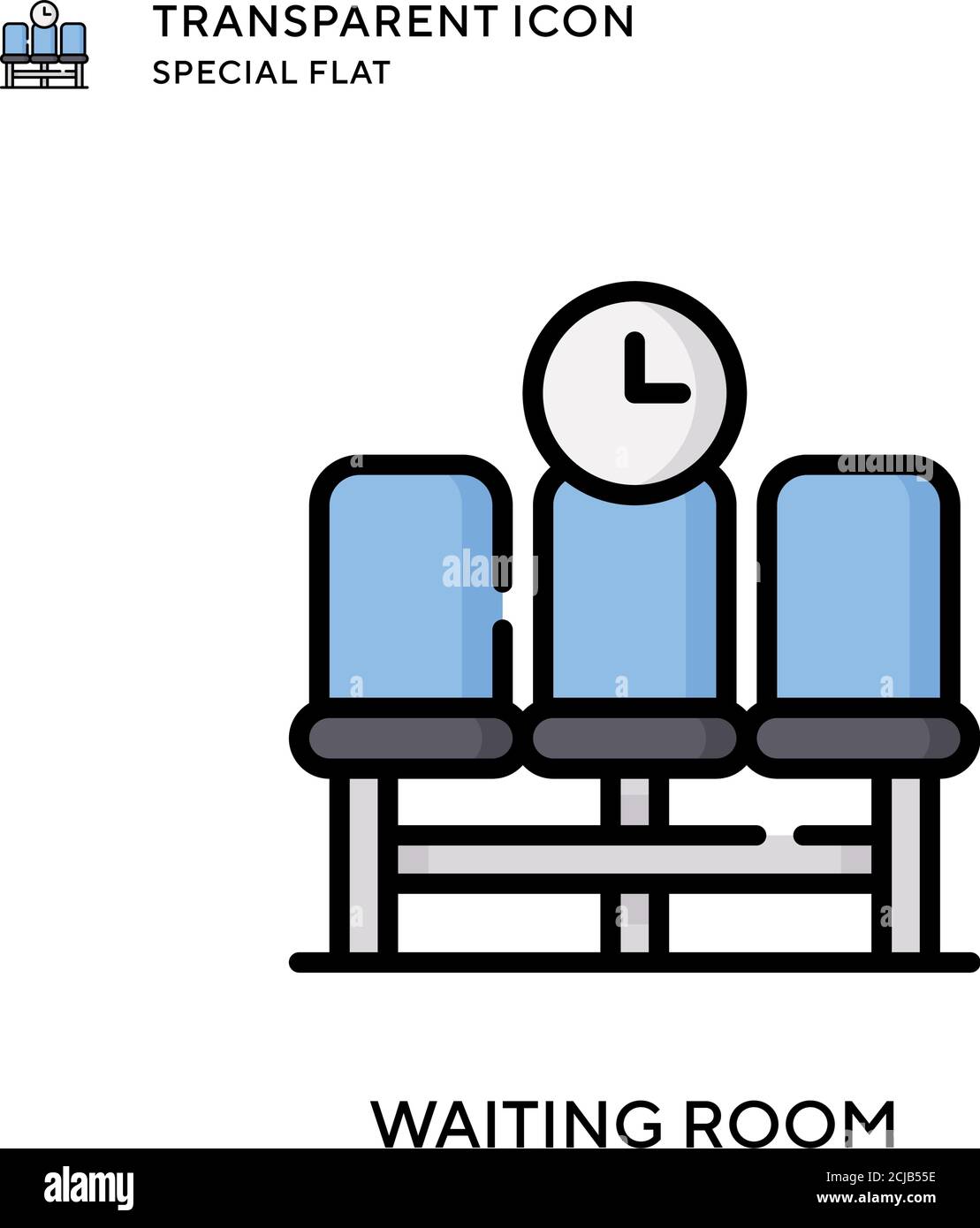 Doctor empty waiting room Stock Vector Images - Alamy