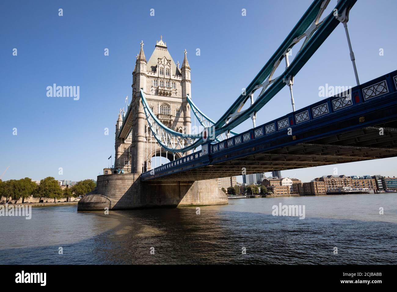 A view of Tower Bridge in London, UK Stock Photo - Alamy