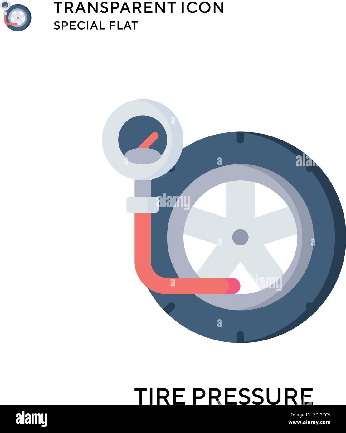 Car tyre air pressure garage Stock Vector Images - Alamy