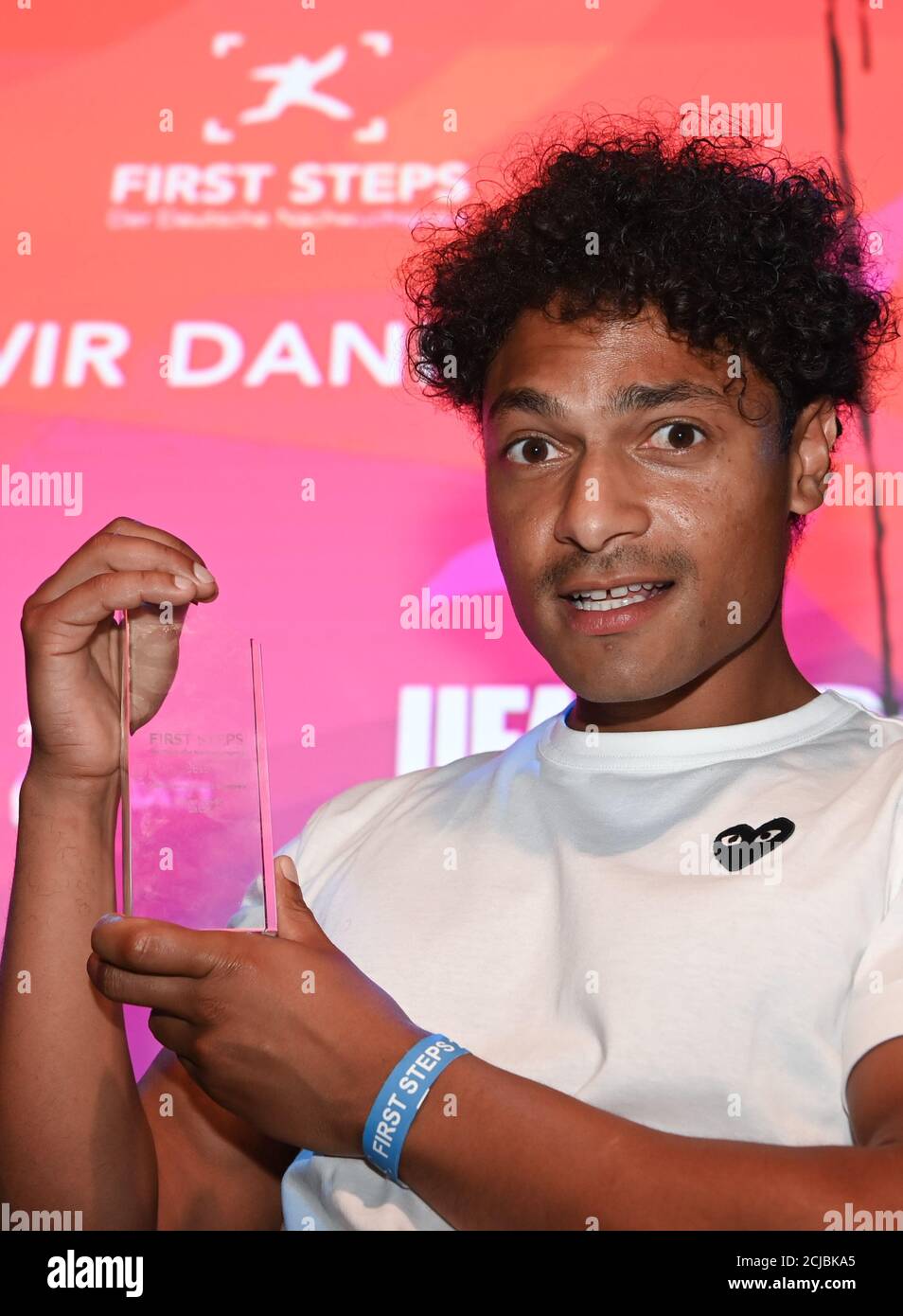 Berlin, Germany. 14th Sep, 2020. The actor Steven Sowah is delighted to ...