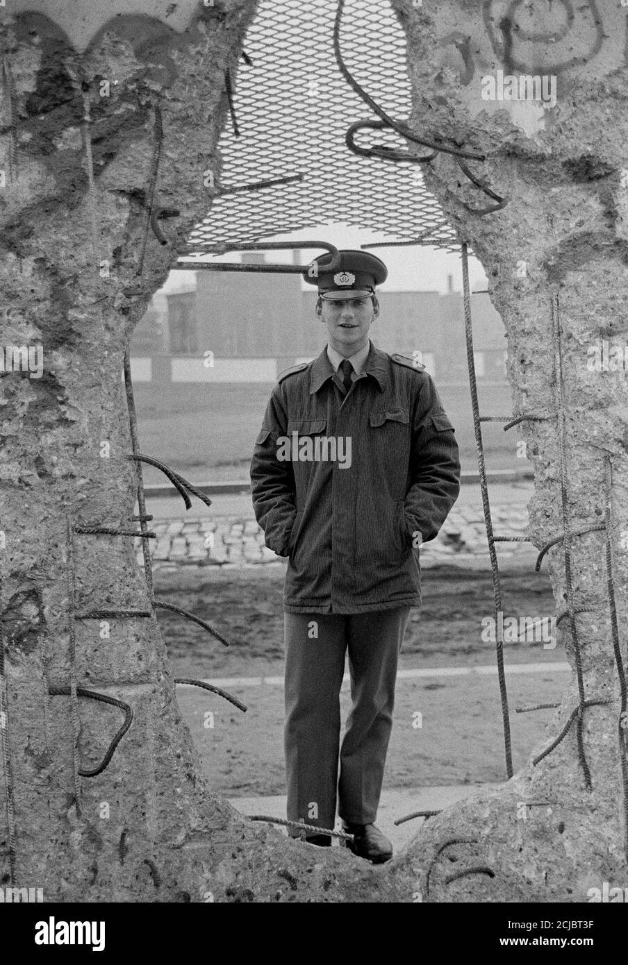 East German Border Patrol High Resolution Stock Photography and Images ...
