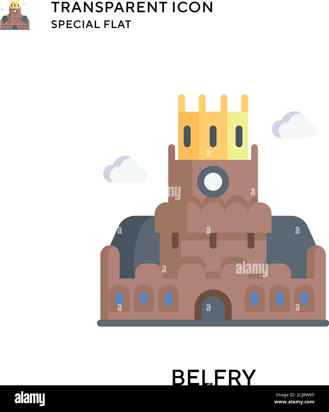 Medieval belfry Stock Vector Images - Alamy