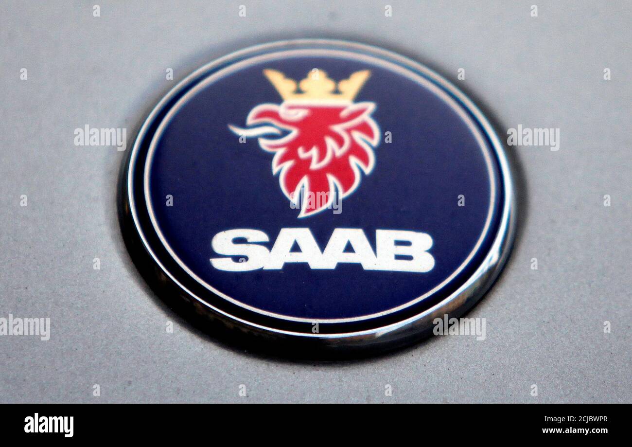 Saab car logo hi-res stock photography and images - Alamy