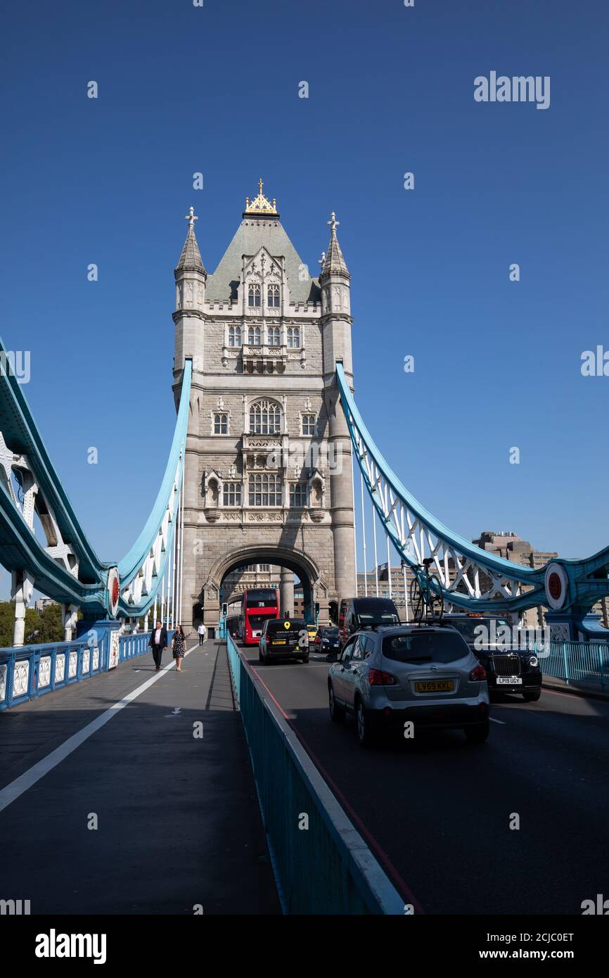 A view of Tower Bridge in London, UK Stock Photo - Alamy