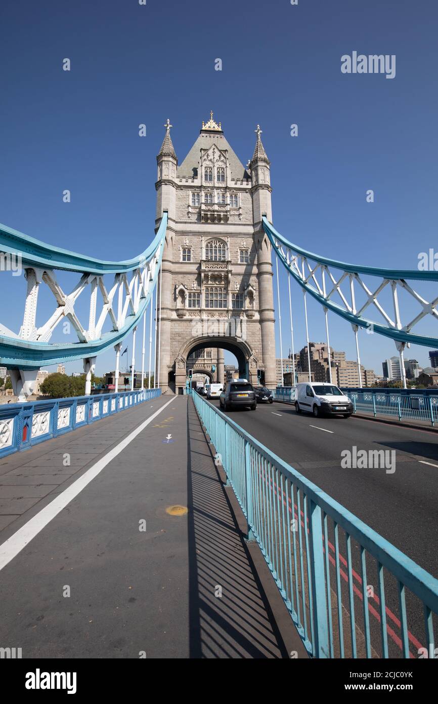 A view of Tower Bridge in London, UK Stock Photo - Alamy