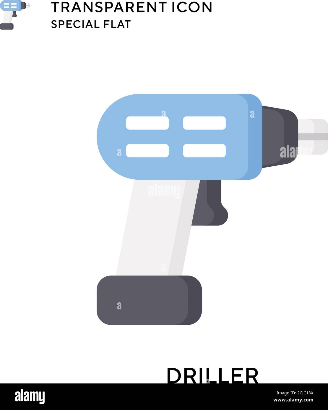 Rock drill machine Stock Vector Images - Alamy