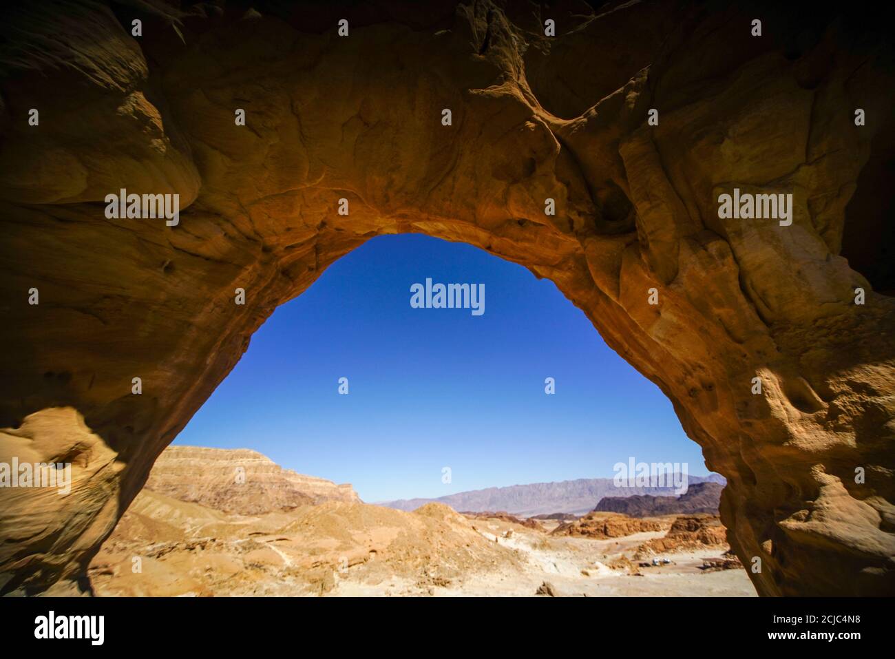 The Arch, Timna Valley, Arava, Israel. The Timna Natural and Historic ...
