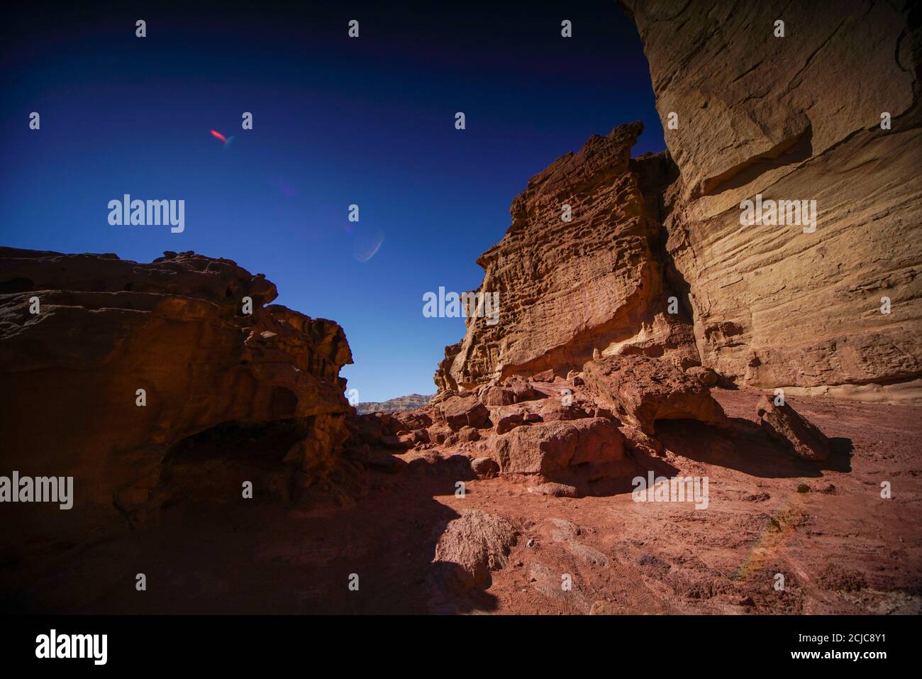 Timna copper mines negev desert hi-res stock photography and images - Alamy