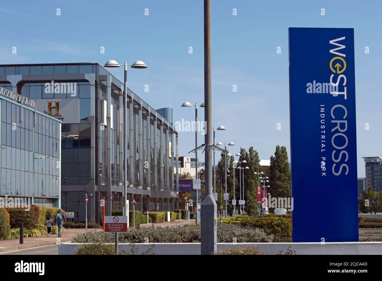West cross industrial park hi-res stock photography and images - Alamy
